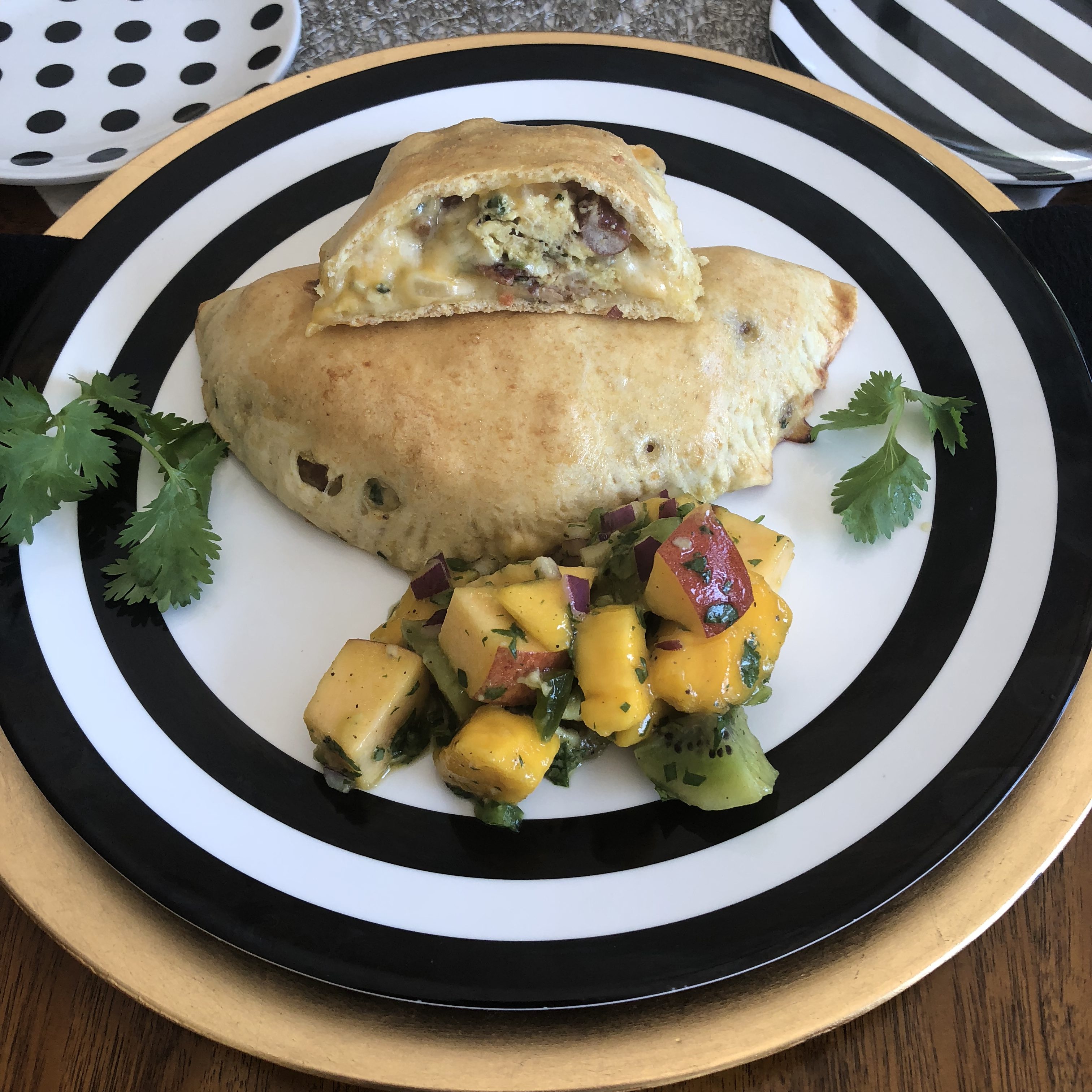 Cheesy Egg Breakfast Patties - JulietKitchen.com