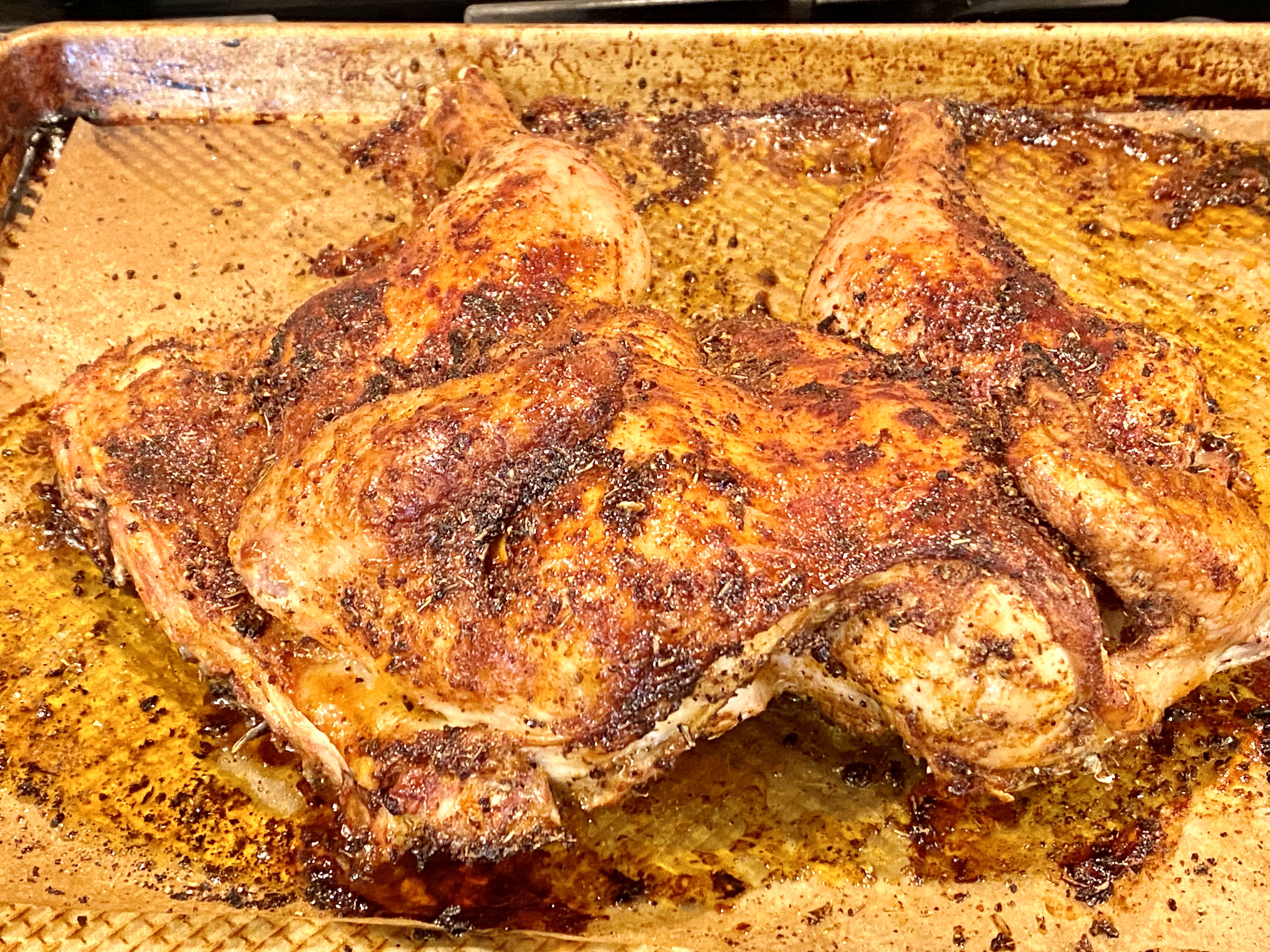 Simple: Dry Rubbed Roasted Chicken - JulietKitchen.com