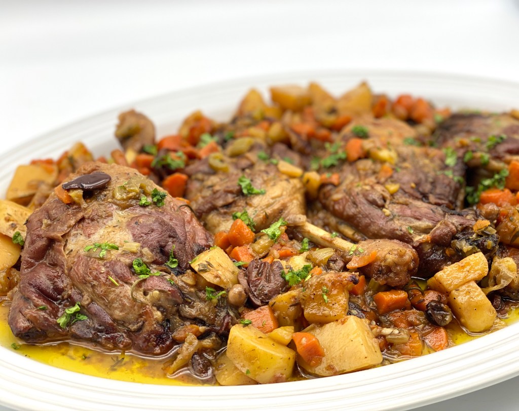 Braised Duck Legs | Stovetop Recipe - JulietKitchen.com