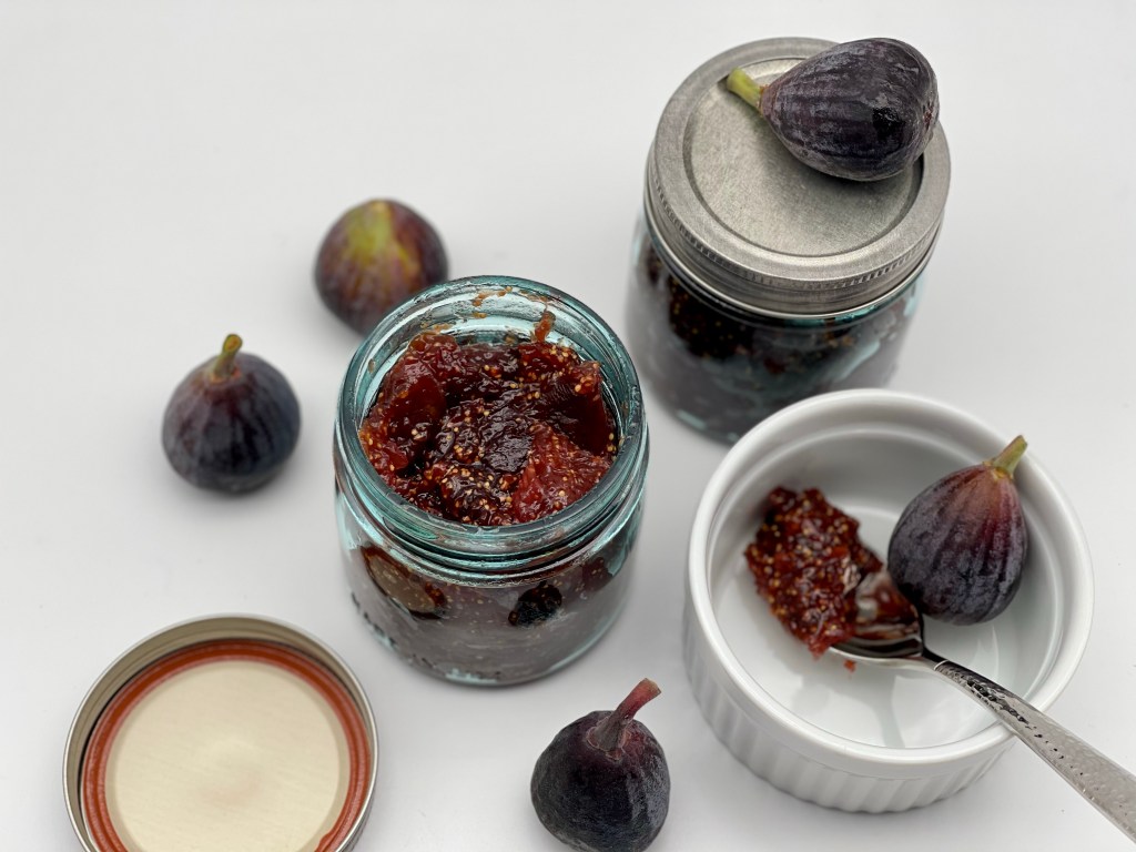 Sea Salt Rum Fig Jam - JulietKitchen.com